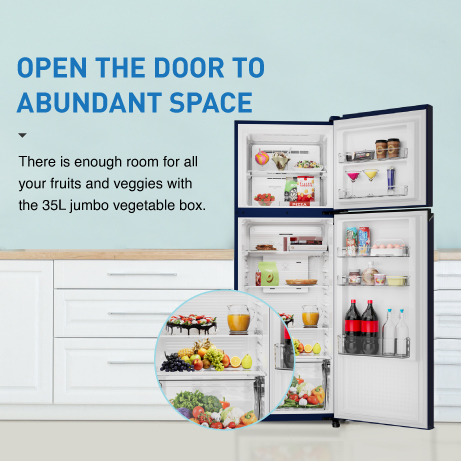 TG358 304 L Prime Convertible 6-Stage Smart Inverter Refrigerator