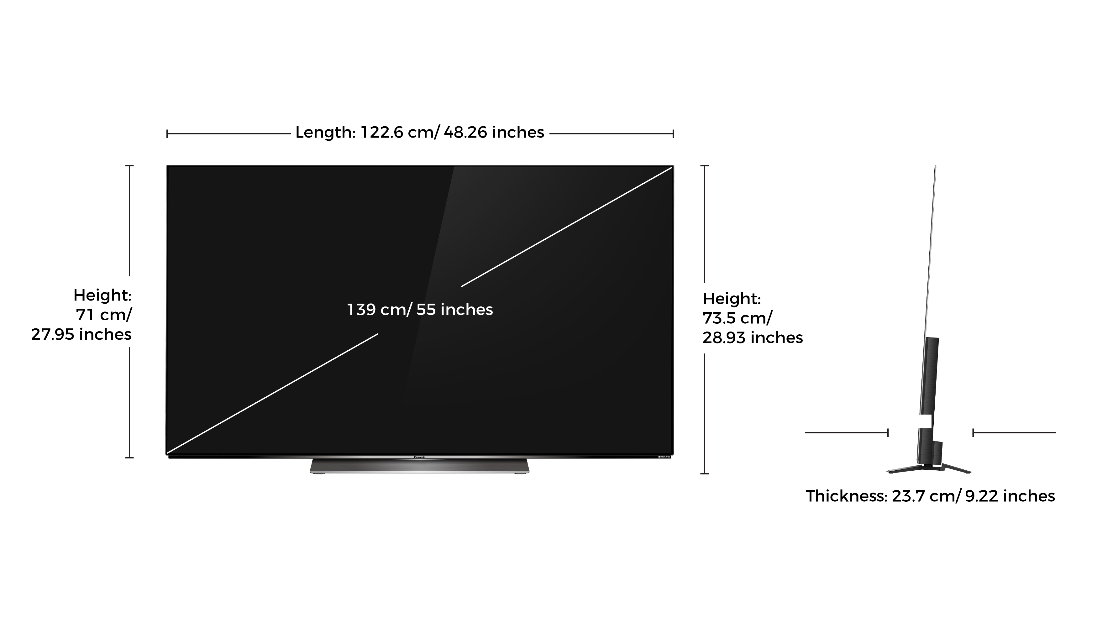 LZ950 - OLED - 4K HRD TV - 55 Inches
