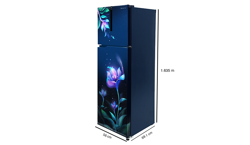 TH292 280 L Harnell Blue Double Door Refrigerator with AI Inverter ...